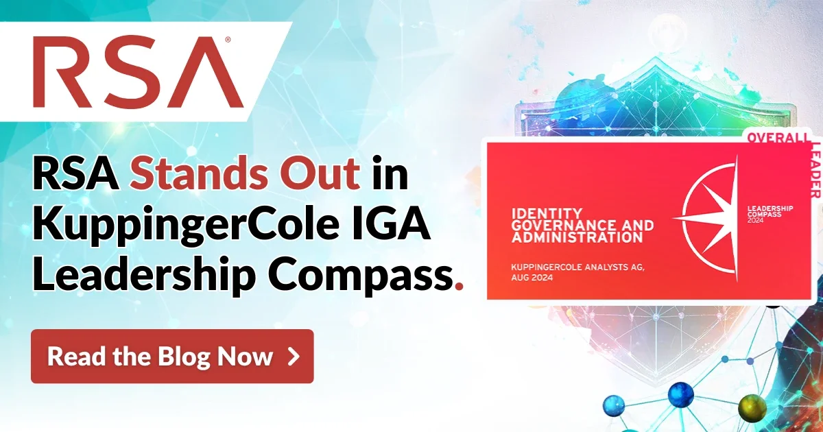 RSA Stands Out in KuppingerCole IGA Leadership Compass - RSA
